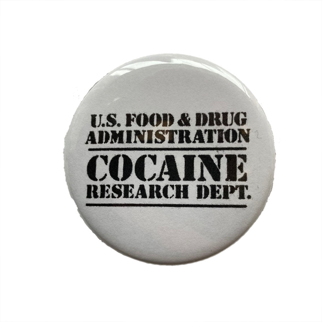 Cocaine Research Department Pin – Heroinmart